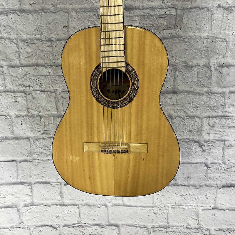 Lotus LS70 Vintage 1970s Blonde Classical Guitar | Reverb