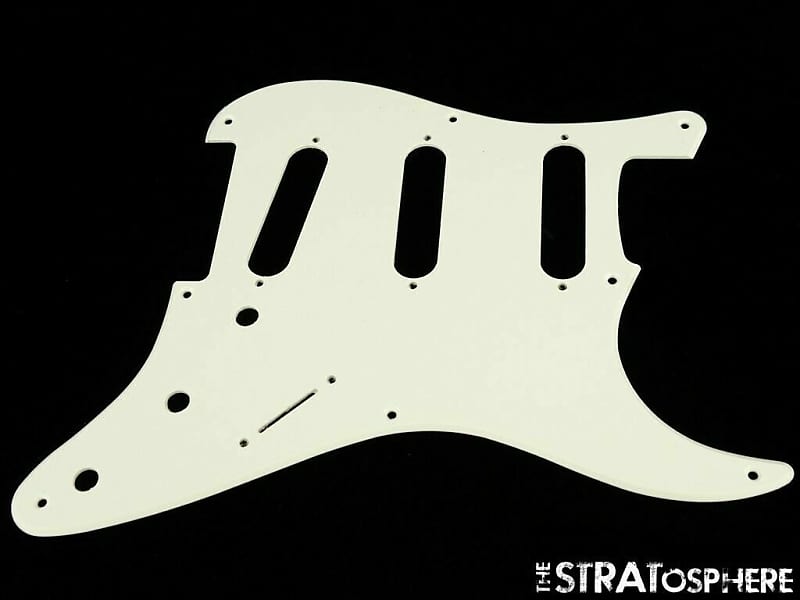 * NEW Parchment Stratocaster PICKGUARD for Fender USA Vintage | Reverb