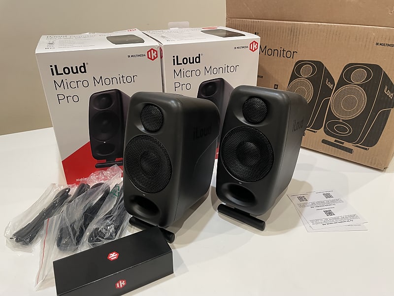 IK Multimedia iLoud Micro Monitor Pro 3" Studio Monitors | Reverb
