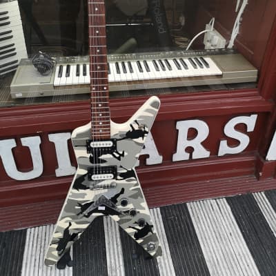 Dean Dime O Flage. The silhouettes of Dimebag Daryl. | Reverb