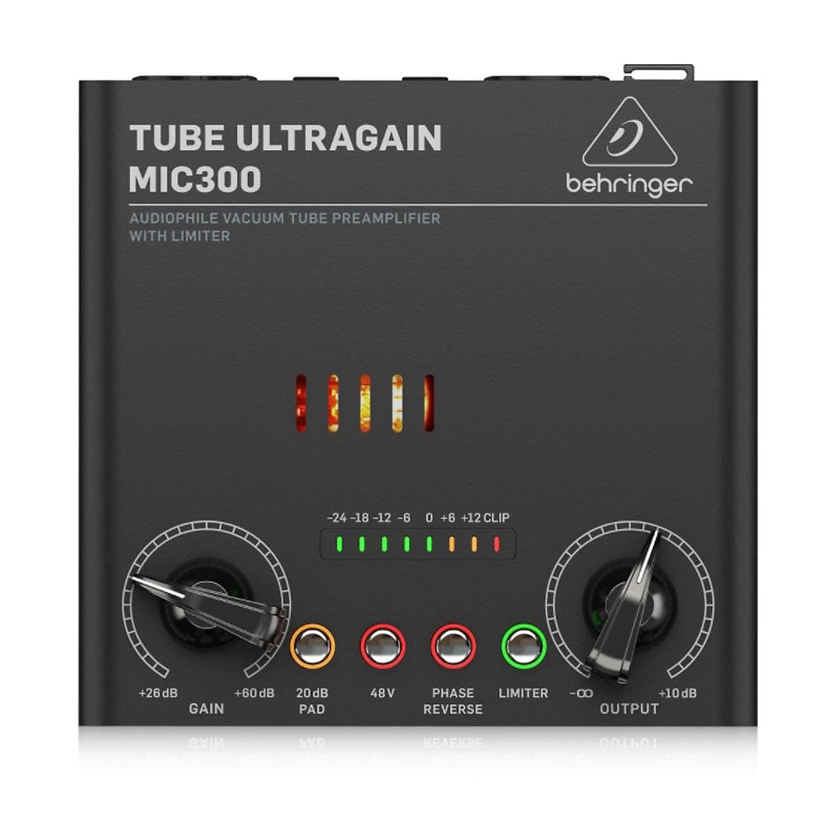 Behringer MIC300 Tube Microphone Preamp | Reverb