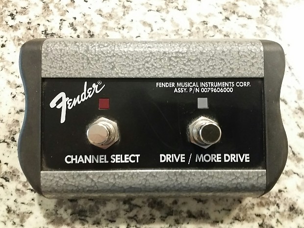 FENDER FOOT SWITCH AMP Channel Switcher pedal | Reverb