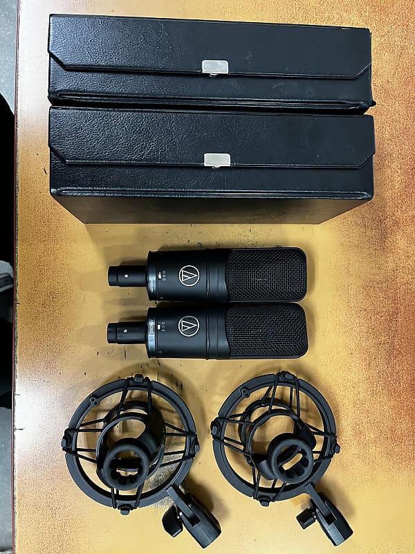 Audio-Technica AT4050 Pair - Black | Reverb