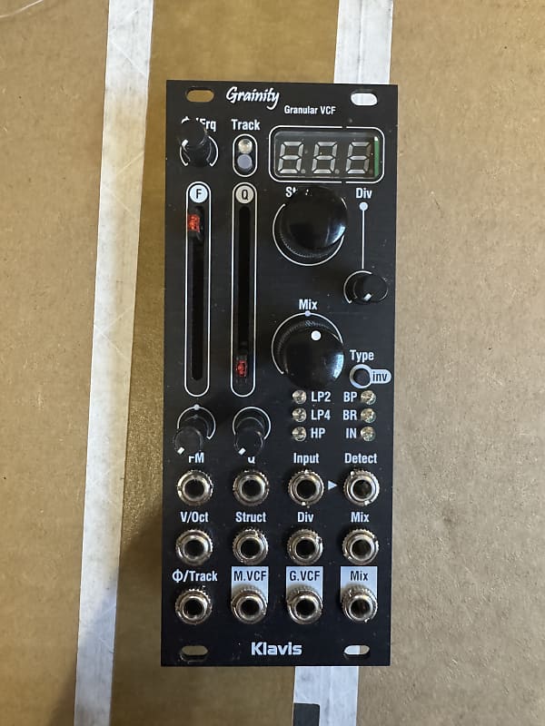 Klavis Grainity Digitally-controlled full-analog granular + | Reverb