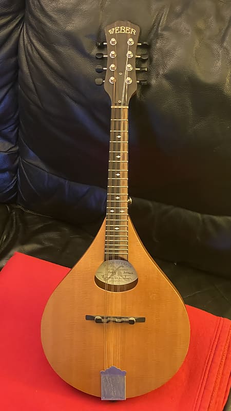 Weber Y2K3 Mandolin USA Made, Natural (Upgraded Waverly | Reverb
