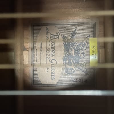 Alvarez 5022 1970s | Reverb