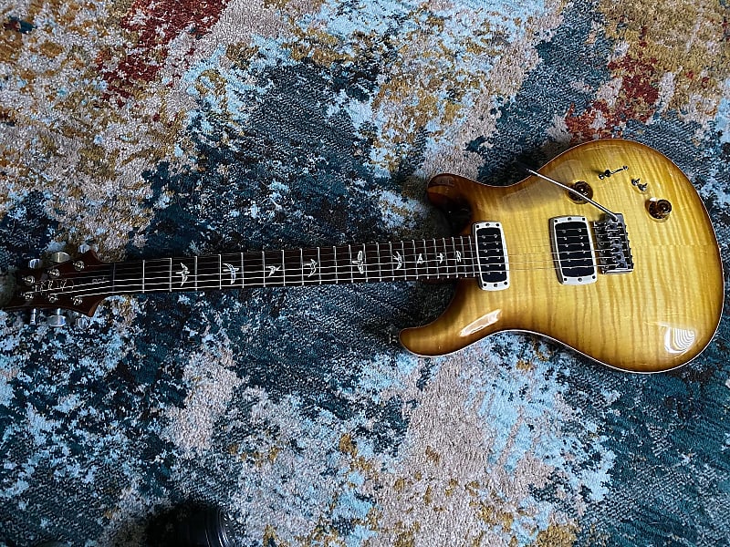 PRS Core 408 Maple 10-Top Livingston Lemondrop Finish w/ OHSC | Reverb