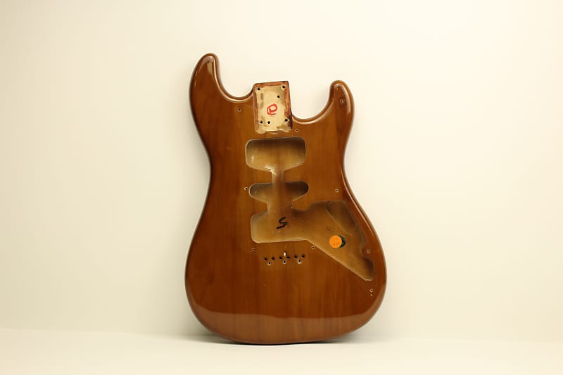 1980 Vintage Fender Bullet S-3 Walnut/Mocha 4-Bolt Body USA | Reverb