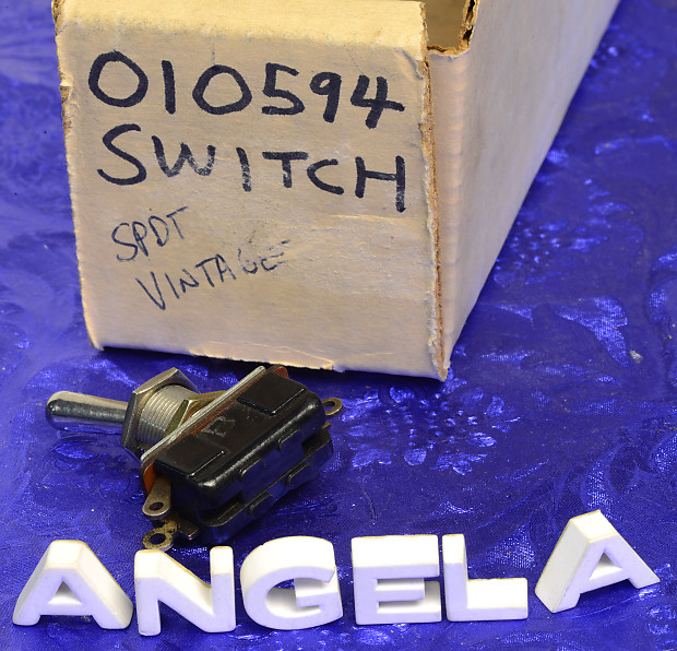 Fender Carling Amplifier Amp SPDT Toggle Switch 010594 New | Reverb