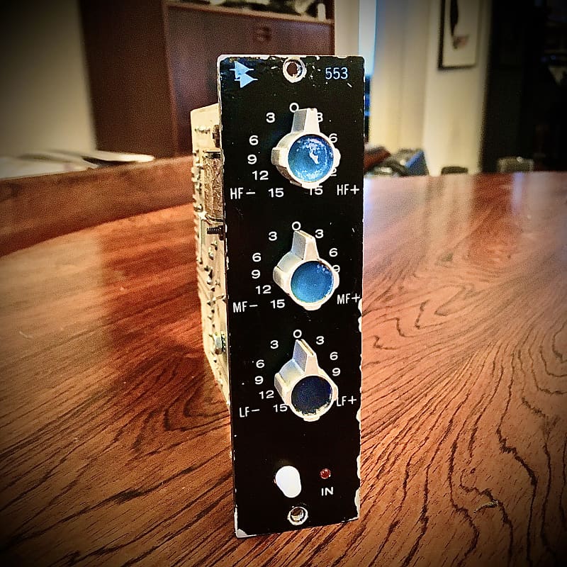 API 553 equalizer c 1970’s original vintage 500 series | Reverb
