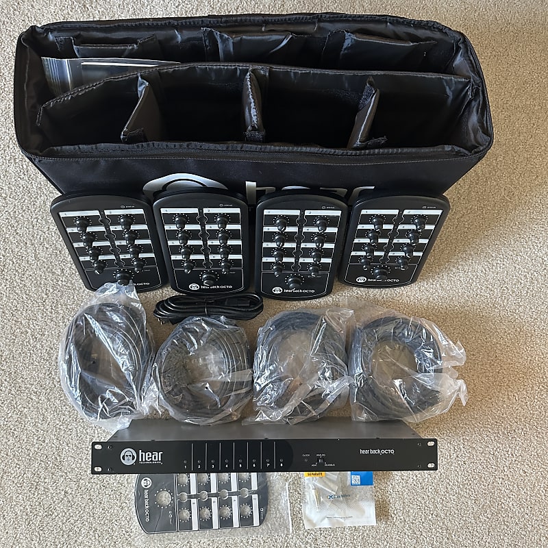 Hear Technologies Hear Back OCTO Four Pack with Four Mixers, | Reverb