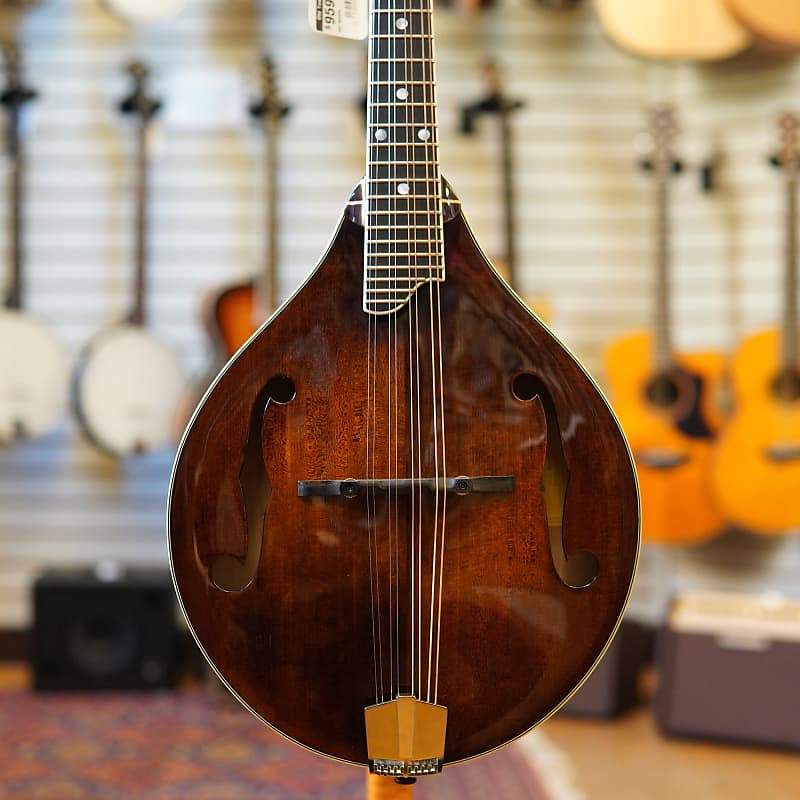Eastman MD505 Left-Handed A-Style Mandolin Classic Finish | Reverb