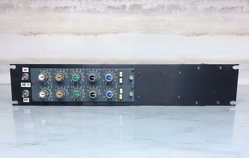 Neve 33122A Mic Preamp and Equalizer Racked Pair | Reverb Australia