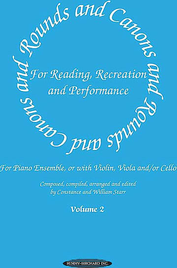 Rounds and Canons for Reading, Recreation and Performance | Reverb