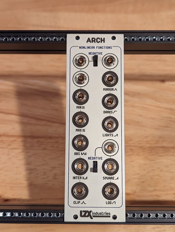 LZX Arch video synth module - 2016 Silver | Reverb