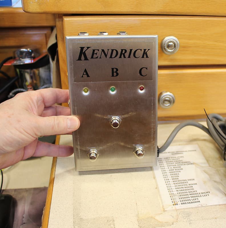 Kendrick ABC Box - 3 Way Amp Switcher - Very nice! | Reverb