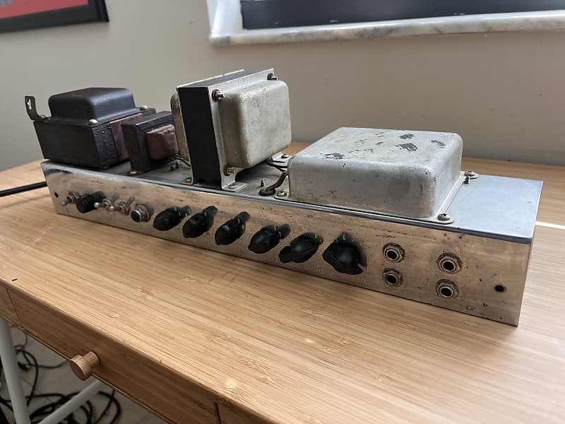 1957 Fender Bassman 5F6-A Narrow Panel Chassis | Reverb