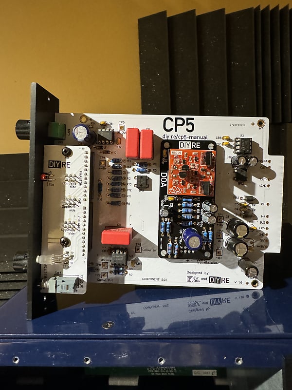 DIYRE CP5 mic pre with DOA/red25 opamp | Reverb