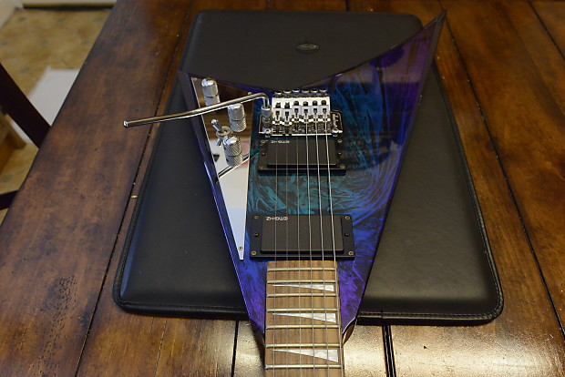 Jackson Randy Rhoads Flying V RR3 Eerie Dess Swirl | Reverb Canada
