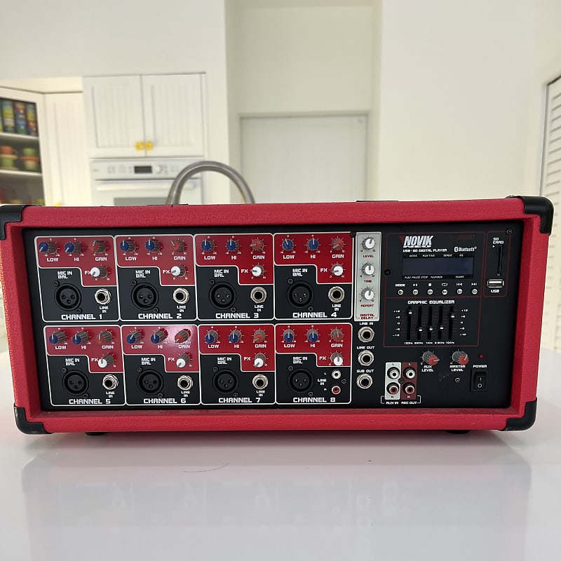NOVIK NEO MIXER NVK 8500BT 2017 red | Reverb