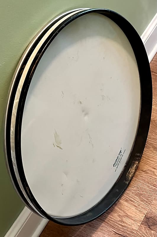 Rogers Vintage Rogers 22" Bas Drum Rim with Ludwig Head 50s | Reverb