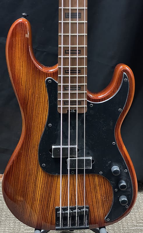 Schecter P-4 Exotic Bass Guitar - Faded Vintage Sunburst | Reverb