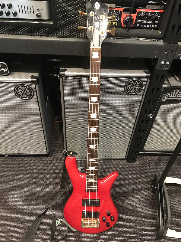 Spector EURO 4LX 2010s Rare RED stain Gloss | Reverb