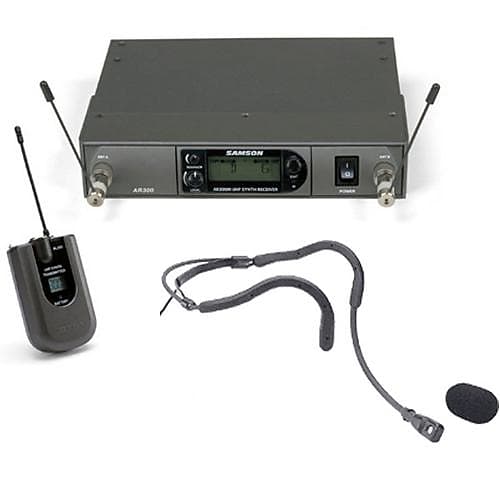 Samson AirLine Synth UHF Wireless Beltpack Fitness Headset | Reverb