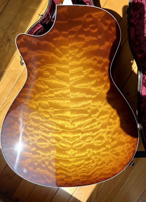 Taylor 612ce 2013 Quilted Maple | Reverb