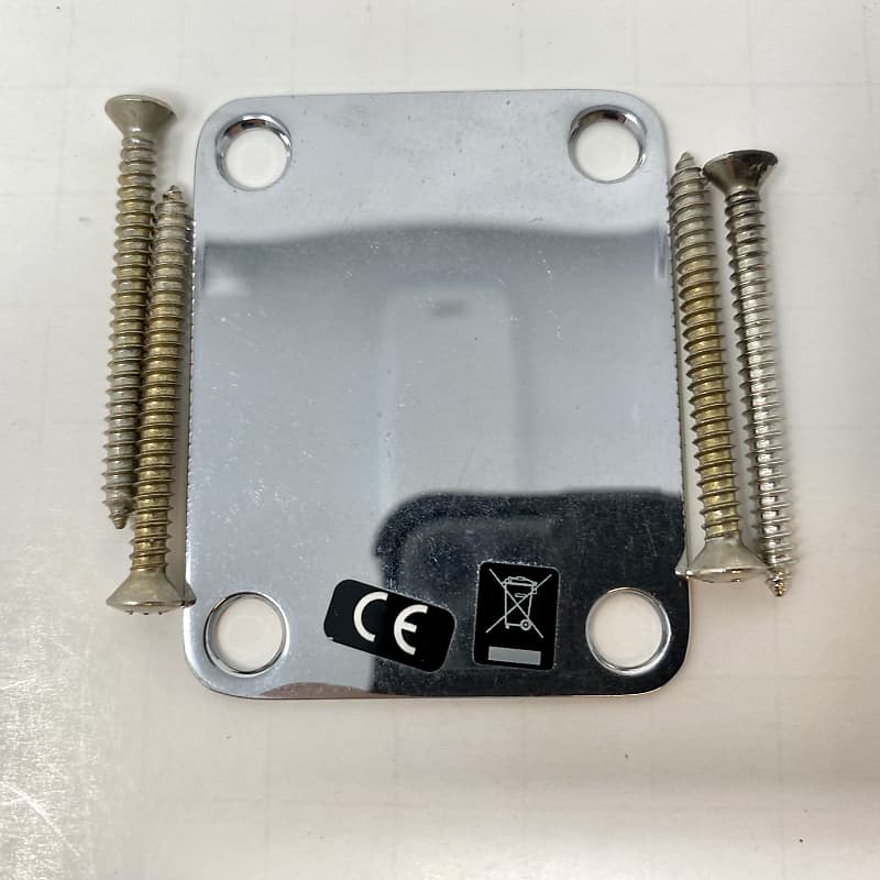 Fender Road Worn Relic Steel Neck Plate 23068 | Reverb