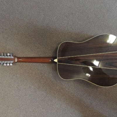 Hohner 12 String Acoustic HG12D 1970's Natural | Reverb