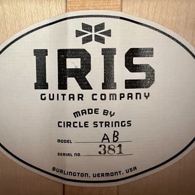 Iris AB Distressed Sunburst | Reverb