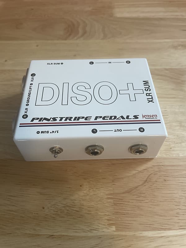 Pinstripe Pedals DISO+ XLR SUM 2023 - White | Reverb