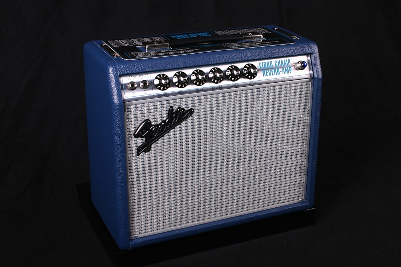 Fender 68 Custom Vibro Champ Reverb LTD - Navy Blue | Reverb
