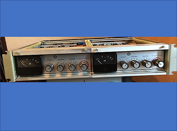 Pye 4060 Compressor pair racked 1960s | Reverb