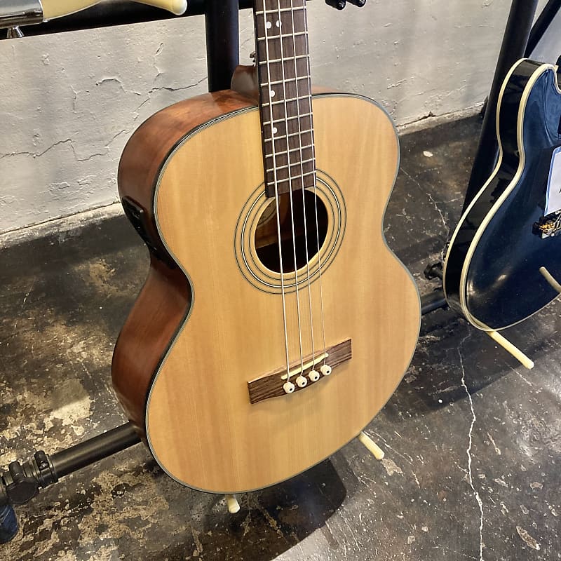 Fender Acoustic Shortscale Bass BG-32 With Hardshell Case!! | Reverb