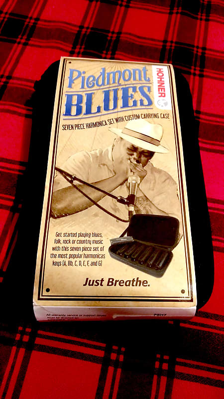 Hohner PBH7 ~ Piedmont Blues Harmonica Set 2020 - Matte | Reverb