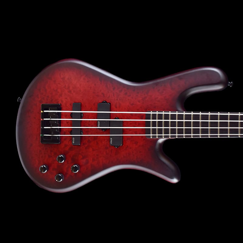 Spector NS Pulse II 4 - Black Cherry Matte | Reverb