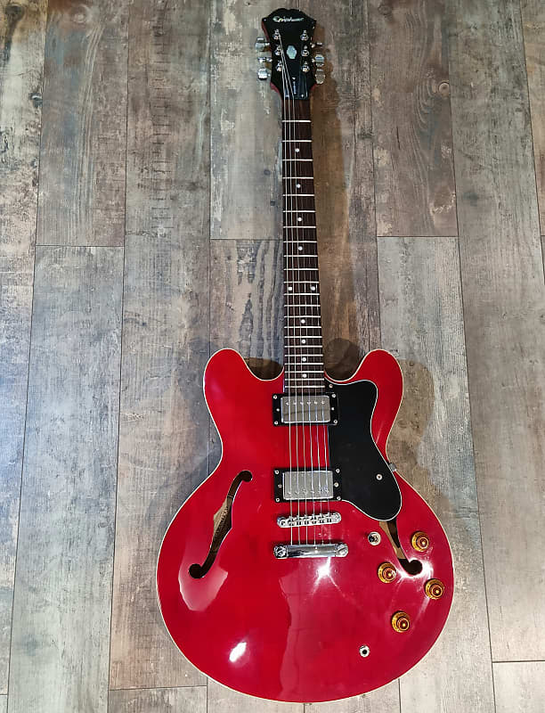 Epiphone Dot 335...Korean 2001 - Cherry Red | Reverb UK