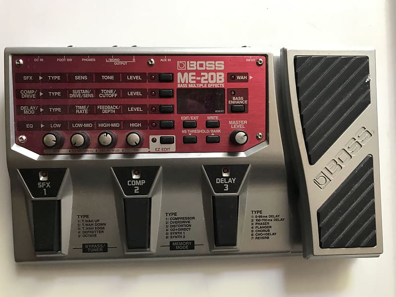 Boss ME-20B bass effects pedal | Reverb