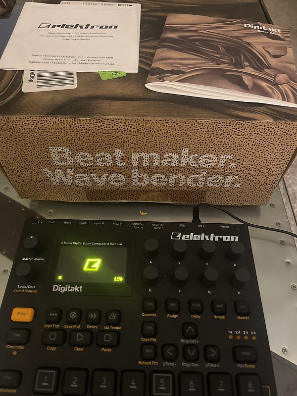 Elektron Digitakt Black | Reverb