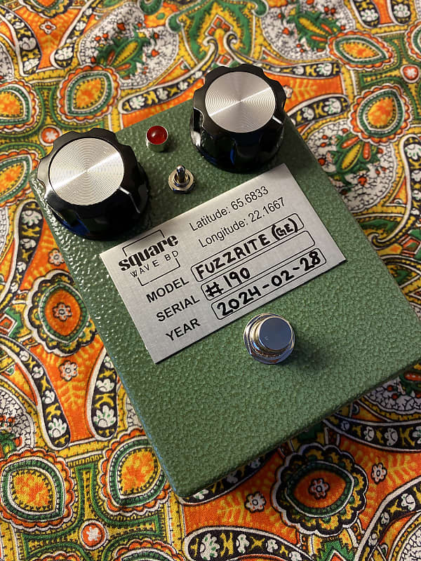 Square wave bd - Fuzzrite (germanium) | Reverb Australia