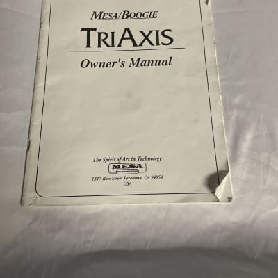 Mesa Triaxis Version 2 ( No Phat Mod ) All Tube Rack Effects | Reverb