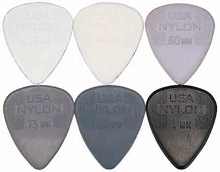 Dunlop Nylon Standard Picks 12/PLYPK (1 Dozen) - 0.38MM - | Reverb