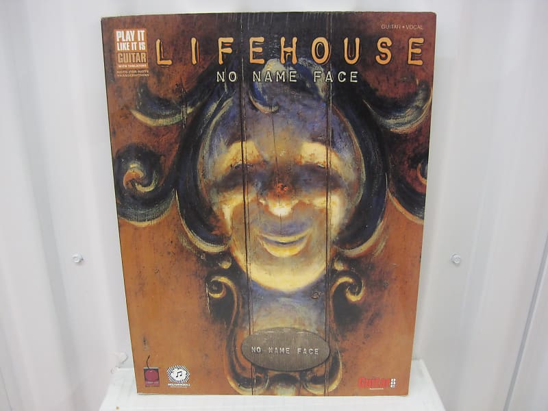 Lifehouse No Name Face Sheet Music Song Book Songbook Guitar | Reverb