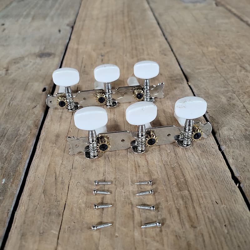 KB Classical 3+3 tuning machines plate tuner pegs for nylon | Reverb
