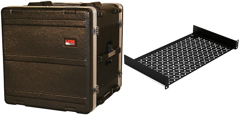Gator GRR-10L Rolling Rack Case Bundle with Middle Atlantic | Reverb