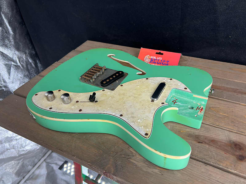 \Real Life Relics Fully Loaded 69 Style Tele® T Body Aged | Reverb