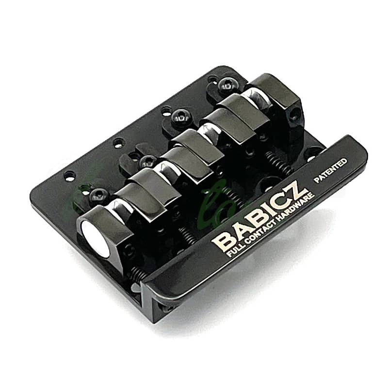 Babicz FCH 4 String Bass Bridge - Black | Reverb