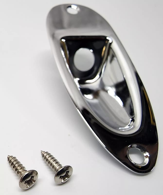 Boat Output Jack Plate For Fender or Squier Stratocaster | Reverb